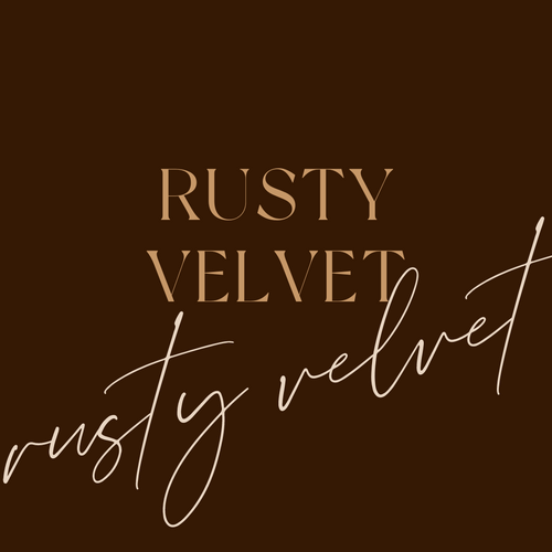 all the details – rusty velvet